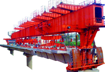 Built Expressions Bangalore :: 125T Steel Launching Girder Launched ...